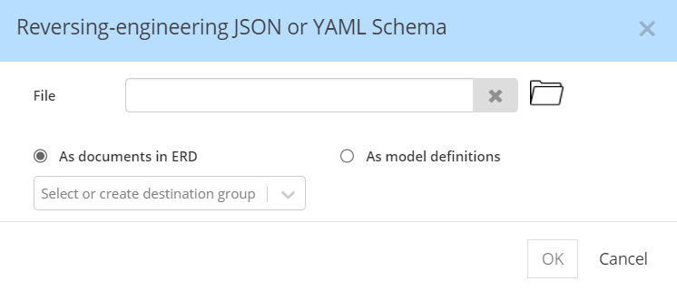 Import or reverse-engineer